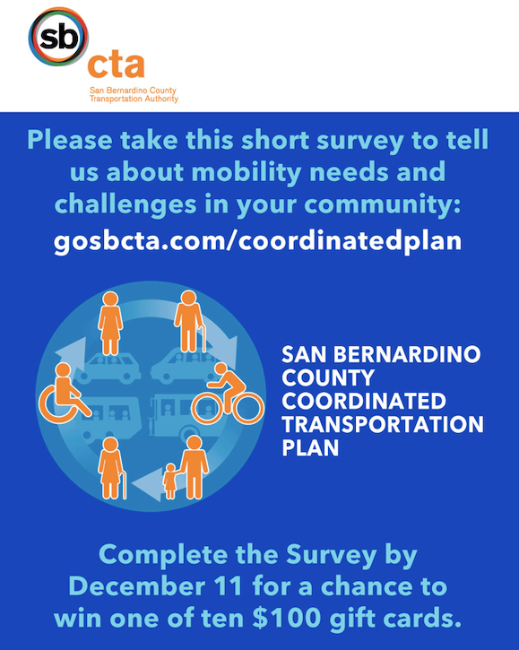 Help Us Improve Mobility in San Bernardino County - SBCTA